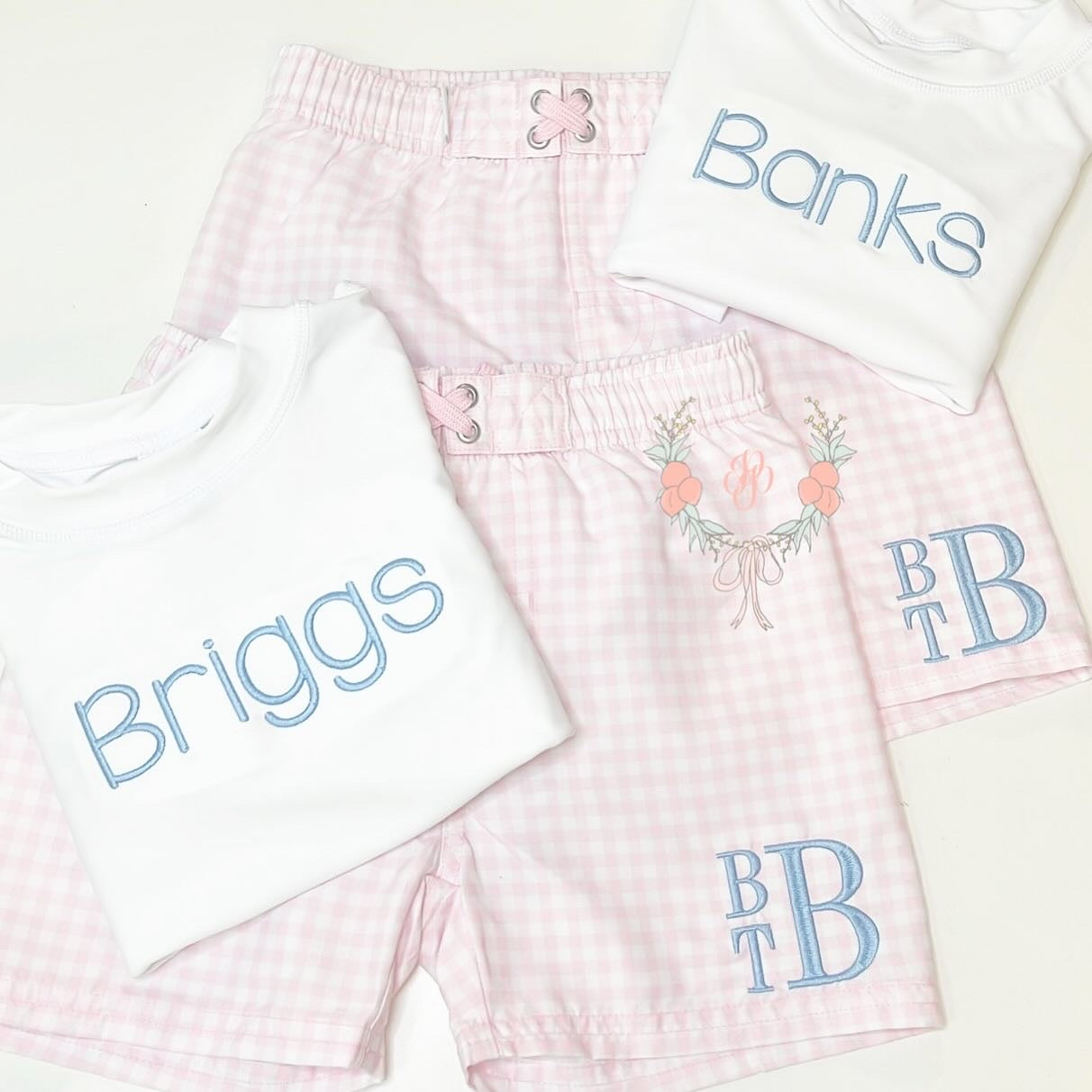 Proper Peach Monograms