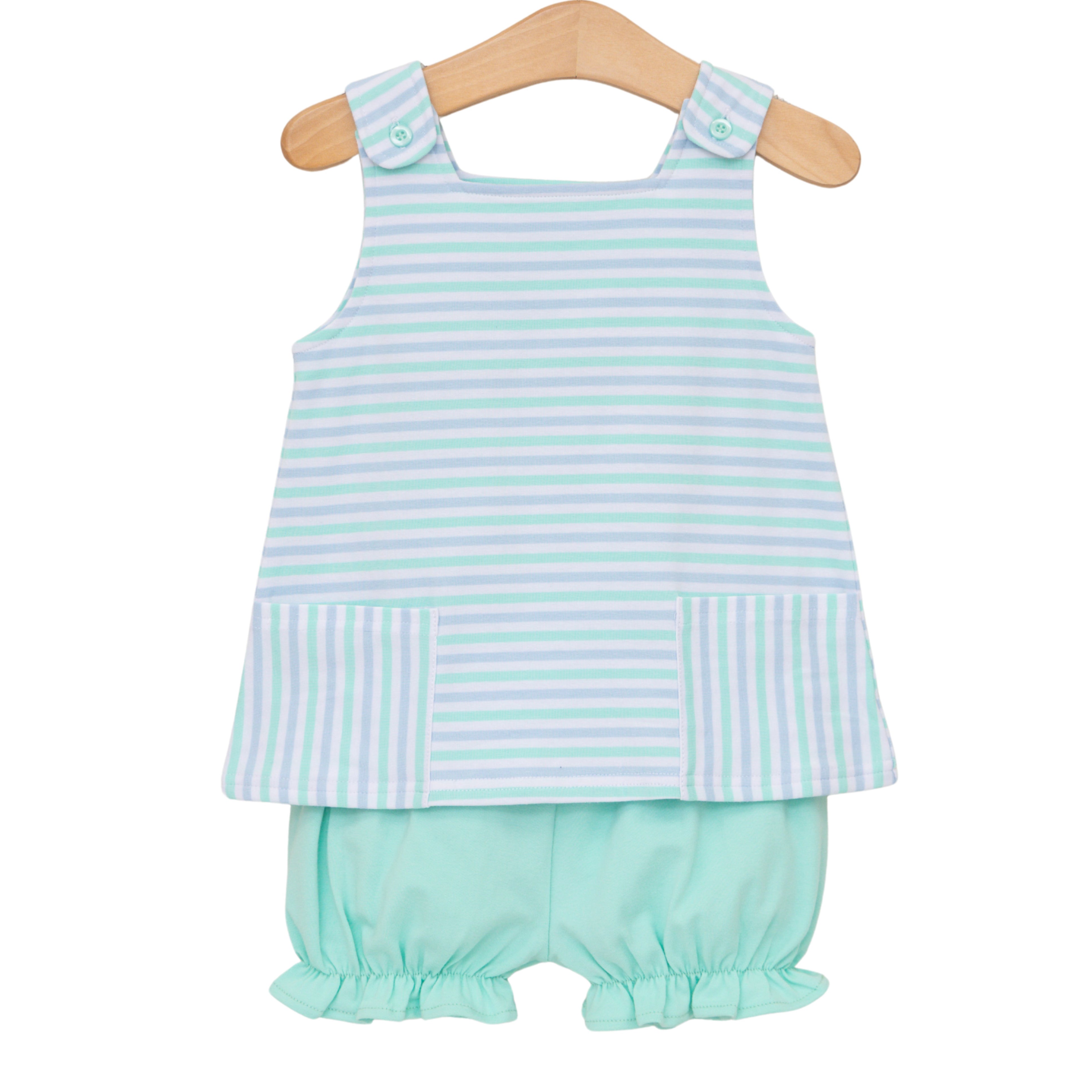 Margo Bloomer Set- Seaside Stripe – Proper Peach Monograms
